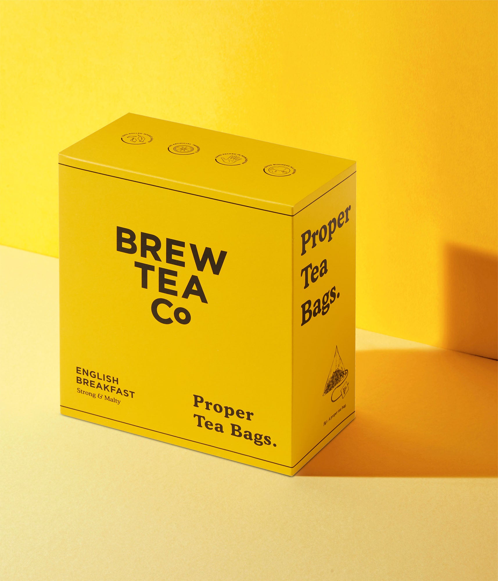 English Breakfast Brew Tea Enveloped Tea & Cotswold Coffee Company