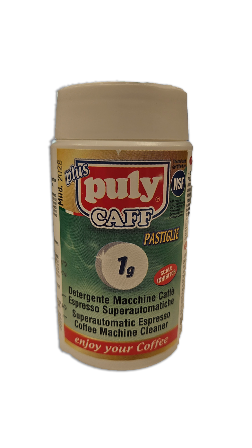 Puly Caff Cleaning Tablets 100g & Cotswold Coffee Company