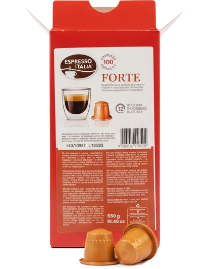 Espresso Italia Forte Nespresso Compatible Pods | Cotswold Coffee ...